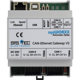 SYS TEC - CAN-Ethernet Gateway V2